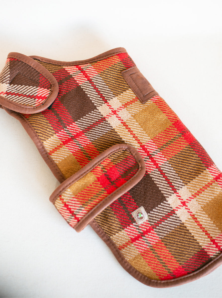 FALL COAT - RUST PLAID – MODERNBEAST